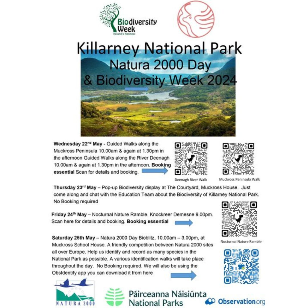 BIODIVERSITY WEEK 2024 - National Parks of Ireland