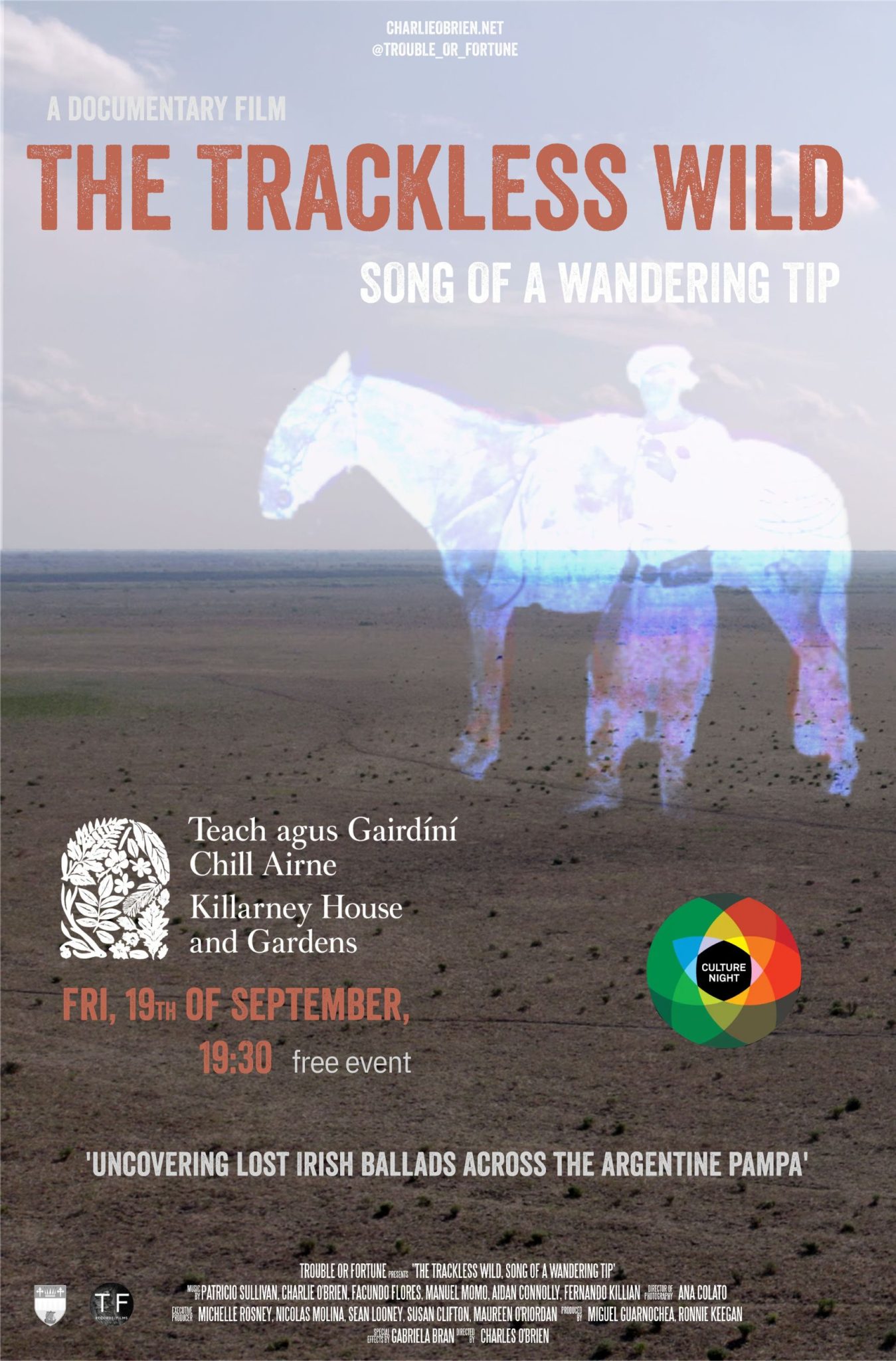 Culture Night - Free documentary -"The Trackless Wild" by Filmaker ...