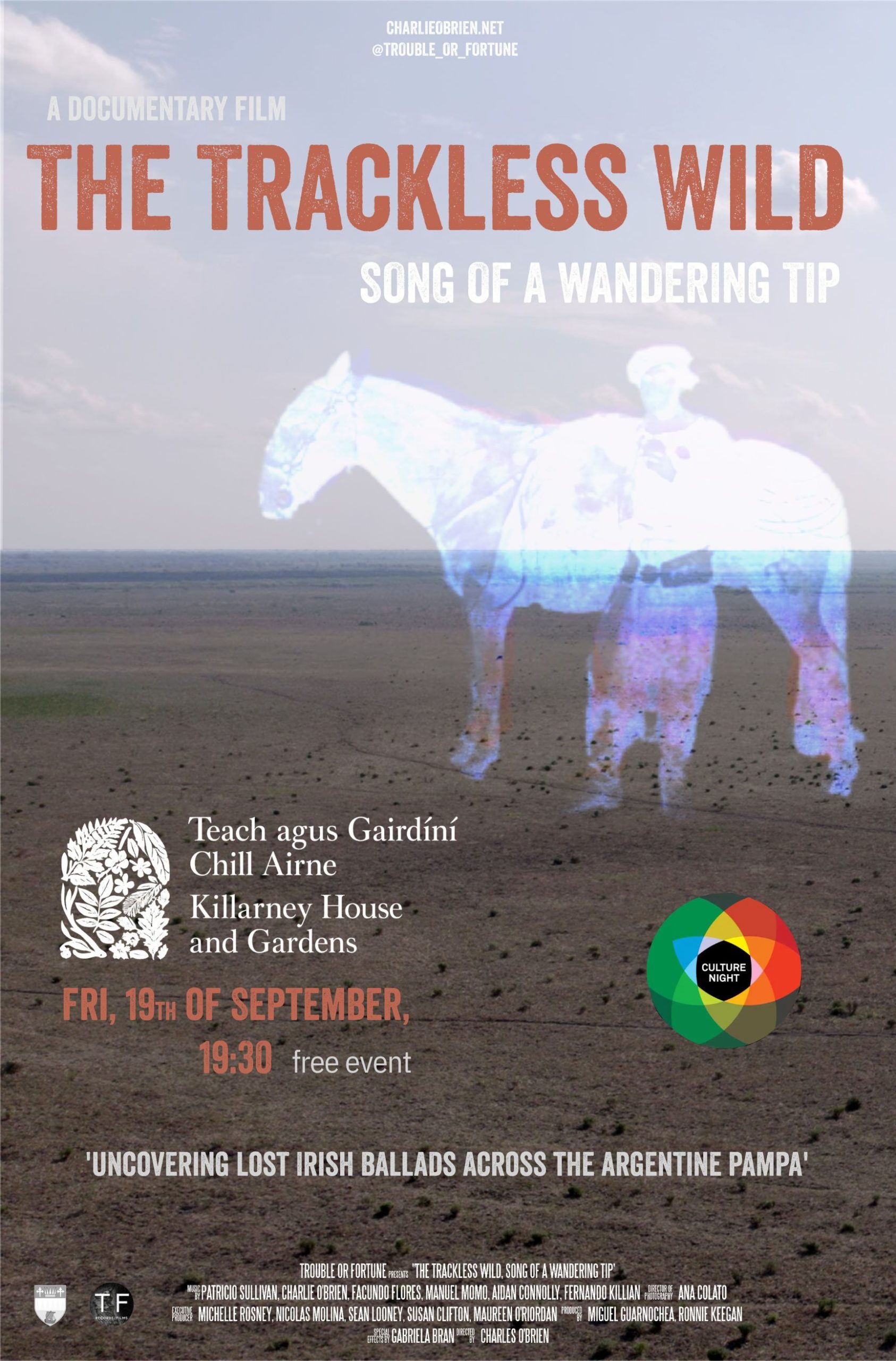 Culture Night - Free documentary -"The Trackless Wild" by Filmaker ...